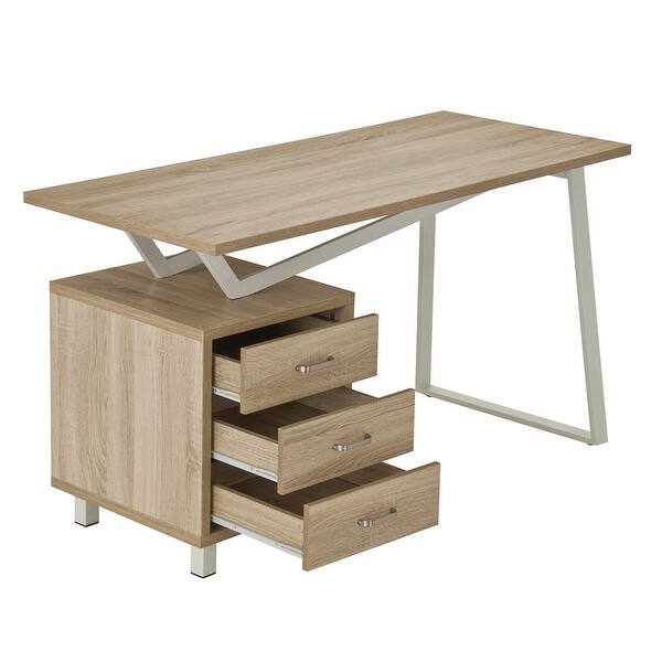 Modern Designs Sand Interchangeable Computer Desk with Storage - Bed ...