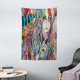 Ambesonne Modern Art Tapestry Wall Hanging for Bedroom Living Room Dorm ...