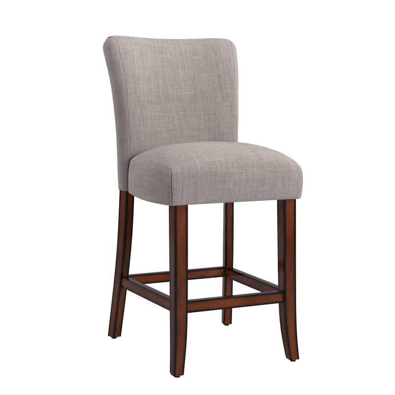 Parson Classic Linen Counter Height High Back Stools (Set of 2) by ...