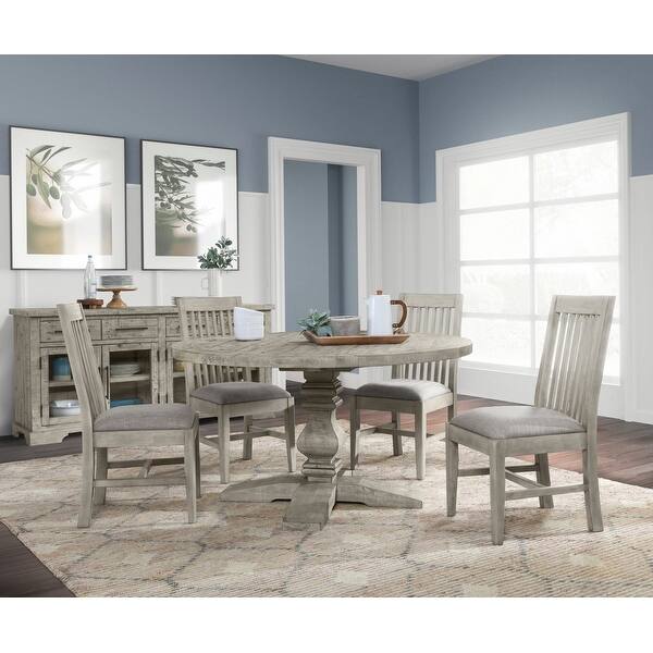 Sagrada 55-inch Round Sierra Grey Dining Table - Bed Bath & Beyond ...