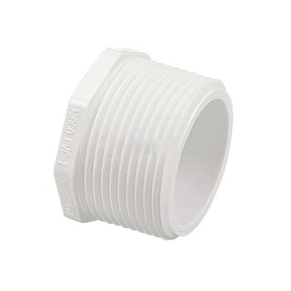1 in. Beige Plastic PVC Plug - Bed Bath & Beyond - 39110637