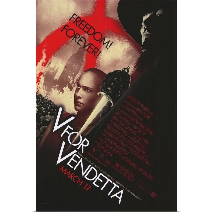 v for vendetta poster