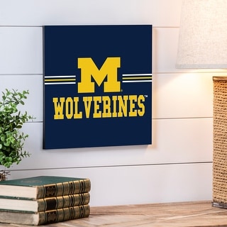 University of Michigan Foam Core Wall Decor - Bed Bath & Beyond - 40001616