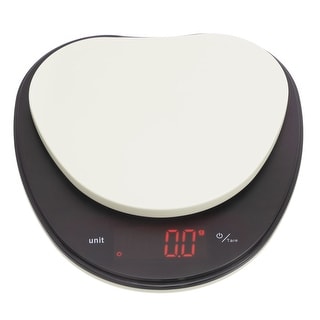 Digital Kitchen Scale 2kg Heart Shape Jewelry Scales with LCD Display ...