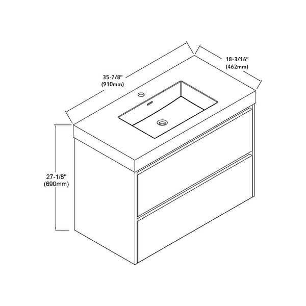 Anne 36" Single Bathroom Vanity Set - Bed Bath & Beyond - 37494724