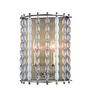 Hudson Valley Lighting Whitestone 2 Light 14" Tall Wall Sconce - Bed ...