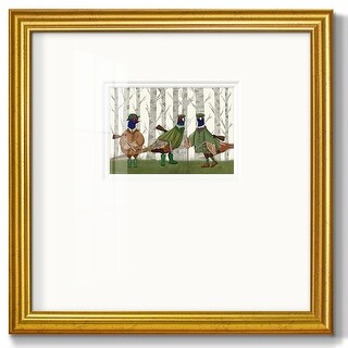 Pheasant Shooting Party Group 2Premium Framed Print - Bed Bath & Beyond ...