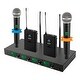 Wireless Black Microphone System Cordless Microphone Set - Bed Bath ...