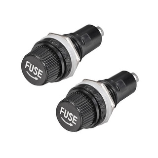 Screw Cap Panel Mounted Fuse Holder AC 125V/15A 250V/10A 2Pcs - Bed ...