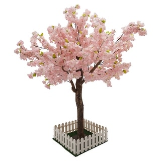 Artificial Light Pink Cherry Blossom Sakura Tree - Light Pink - Bed ...