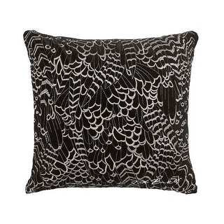 Ted Baker Feathers Decorative Pillow - Black - Bed Bath & Beyond - 38335795