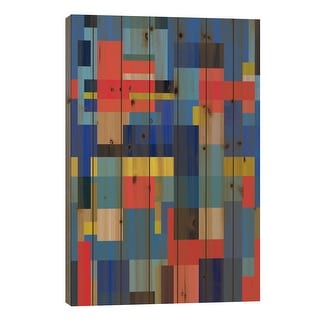 Viva Print On Wood by The Usual Designers - Multi-Color - Bed Bath ...