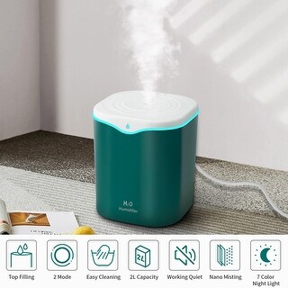 2-in-1 Ultrasonic Humidifier Diffuser - 2000ml - Bed Bath & Beyond ...