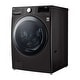 LG WM3998HBA Wi-Fi Enabled Black All-In-One Washer/Dryer - Bed Bath ...