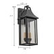 2-Light Large Outdoor Pyramid Matte Exterior Wall Lantern Sconce Light ...