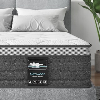 12 Inch Innersprings and Memory Foam Hybrid Mattress - Bed Bath ...