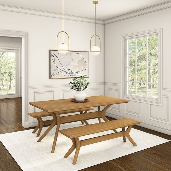 plank dining room table
