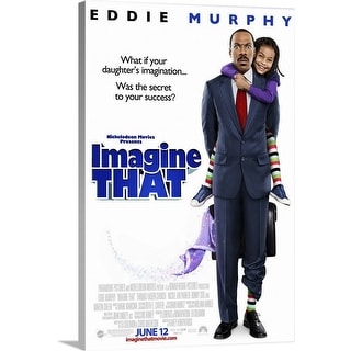 "Imagine That - Movie Poster" Canvas Wall Art - Multi - Bed Bath ...