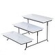 Gibson Home Gracious Dining 3-Tier Serving Set w/ Plates & Metal Stand ...