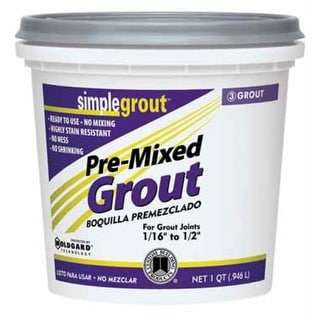 Custom Building Products PMG381QT Pre-Mix Grout Brtwht Qt - Bed Bath ...