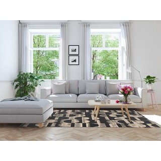 MOONLIGHT CHARCOAL Area Rug By Kavka Designs - Bed Bath & Beyond - 38249148