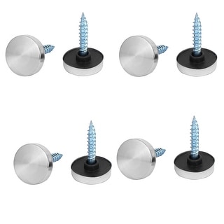 16mm Dia 304 Stainless Steel Round Cap Nails Decorative Mirror Screws ...