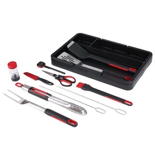 Essential BBQ Tool Set for Easy cooking, 12-Piece - N/A - Bed Bath ...