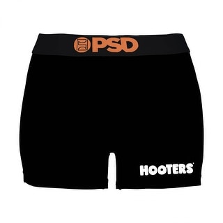 Hooters Restaurant Uniform Black Microfiber Blend Psd Boy Shorts ...