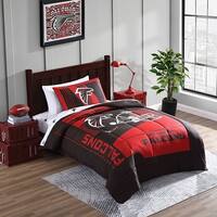 Atlanta Falcons NFL Licensed "Status" Bed In A Bag Comforter & Sheet ...