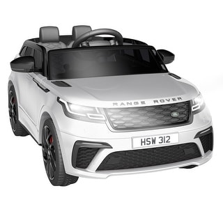 Ride on Cars for Kid 4-8, 12V Licensed Land Rover Ride Electric Car for ...