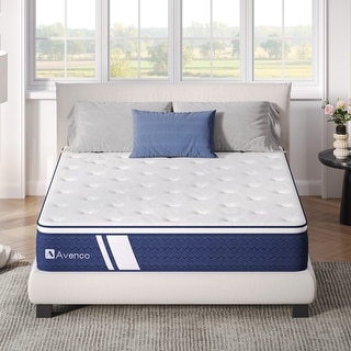 12 Inch Hybrid Mattress in a Box Gel Memory Foam and Pocket Spring ...