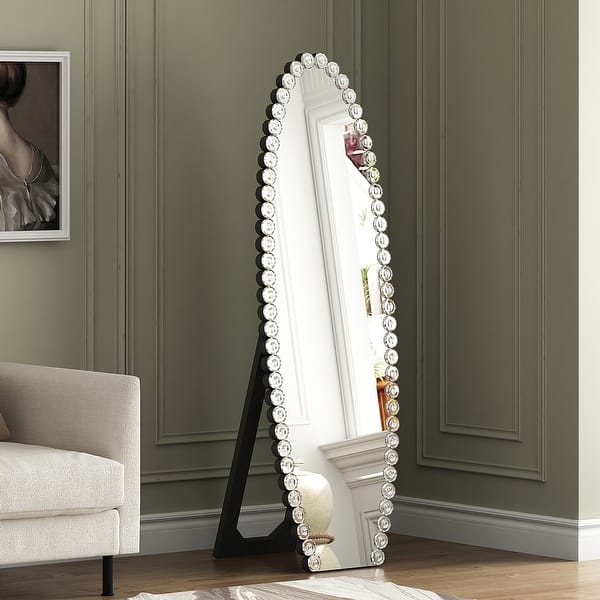 standing mirror oval