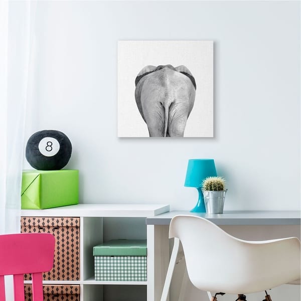 elephant bum drawing