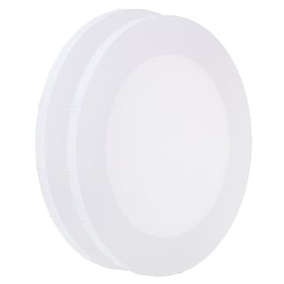 Painting Canvas Panels, 2 Pack 12x12 Inch Round Blank Art Board, White ...