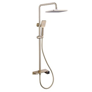 Wall Mounted Three Function Bathroom Shower System With Rough In Valve ...