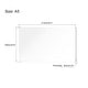 Acrylic Sheet 210mm x 148mm A5 Size 6mm Thickness Clear - Bed Bath ...