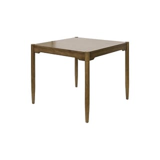 Modern Wood Counter Height Square Kitchen Table, Dining Surface, Brown ...