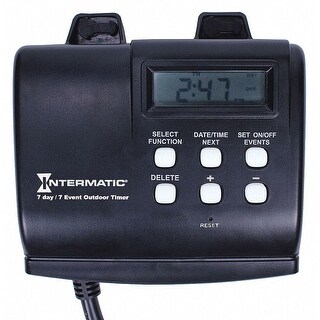 Intermatic Plug-In Timer, 7 day, Black HB880R - 1 Each - Bed Bath ...