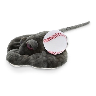 DolliBu Huggable Grey Stingray Stuffed Animal with Baseball Plush - 18 ...