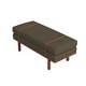 HomePop upholstered Bench with Wood Base - Bed Bath & Beyond - 38412716