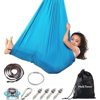Sensory Swing for Kids Special Needs (Hardware Included) Indoor Outdoor ...