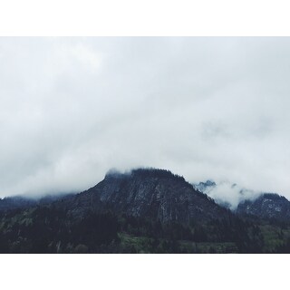 Mountain And Clouds Photograph Art Print - Bed Bath & Beyond - 15273362
