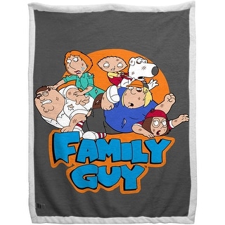 Family Guy 60X90 Sherpa Back Blanket - Bed Bath & Beyond - 33606038
