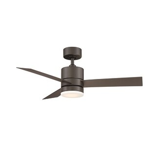 Modern Forms Axis 44" 3 Blade Indoor / Outdoor Smart LED Ceiling Fan ...