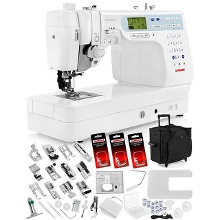 Janome Memory Craft 6600P (6600) Computerized Sewing Machine w/ FREE 6 ...
