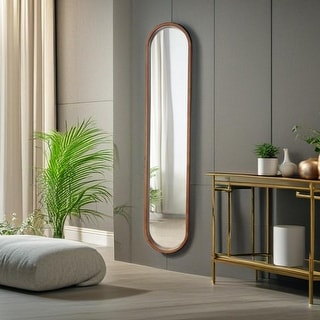9.5x2x47.2" Decorative Rubber Frame Mirror - Bed Bath & Beyond - 41236834