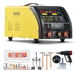 Dual Pro Stud Welder Deluxe AL/Fe Dent Repair Kit, Professional 5KW ...