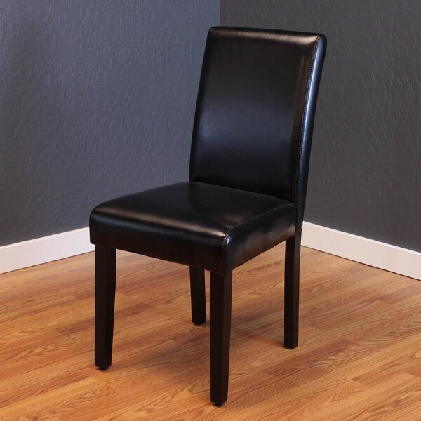 Mai faux leather dining chairs store