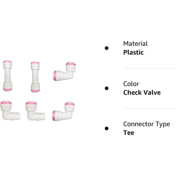 1/4 Inch Quick Connect Check Valve for RO Water Systems - Bed Bath ...