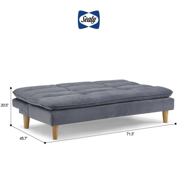 Maryland Sofa Convertible in Dark Sky Blue by Sealy Sofa Convertibles ...